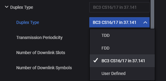 Downlink Test Model