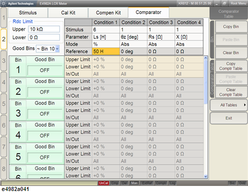 Setting Limit Mode and Reference Value