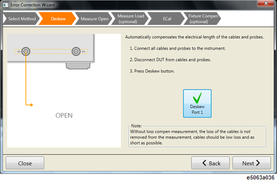 Configuring Error Correction