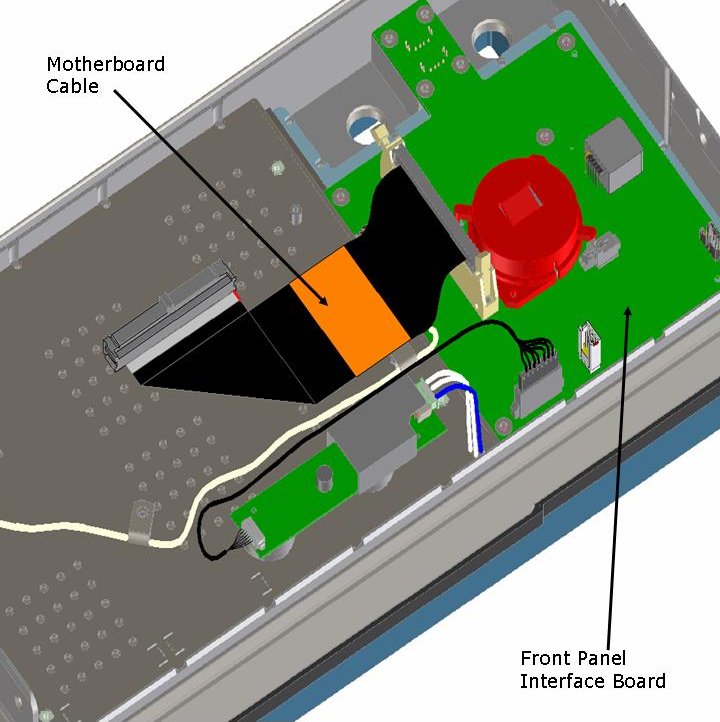 Front Panel Interface Board, Motherboard Cable