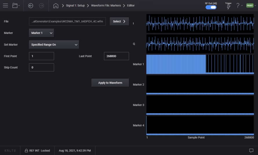 Using the Marker Editor
