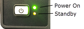 Power On/Standby (Instrument Shutdown)