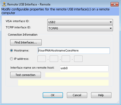 Remote Control of SCPI USB Devices Connected to a VNA