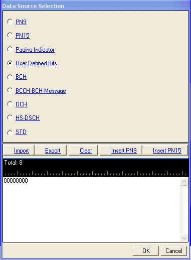 Data Selection Dialog Box Adv DL