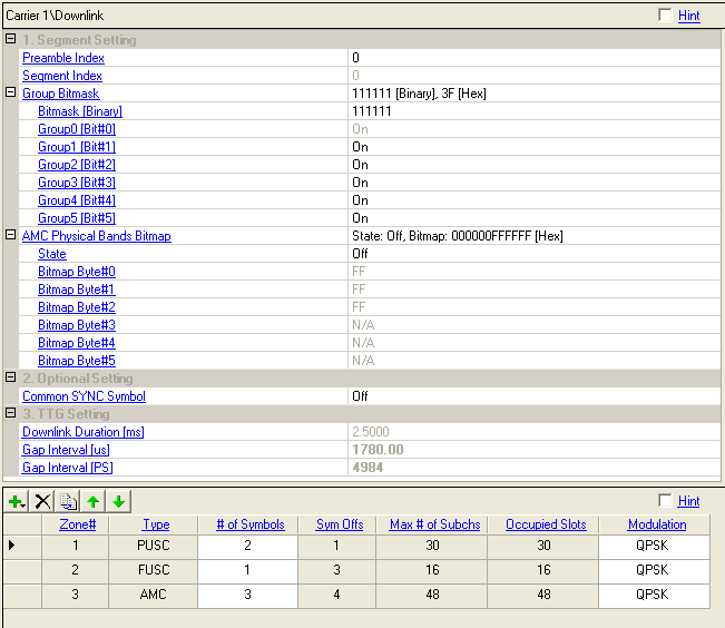 Downlink (Basic 802.16 OFDMA)