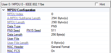 MPDU - 802.11be
