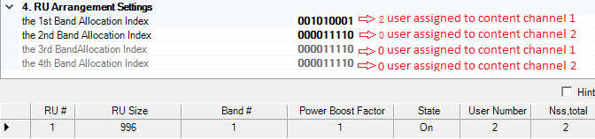 Using OFDMA (Non-Compressed Mode) for EHT MU PPDU