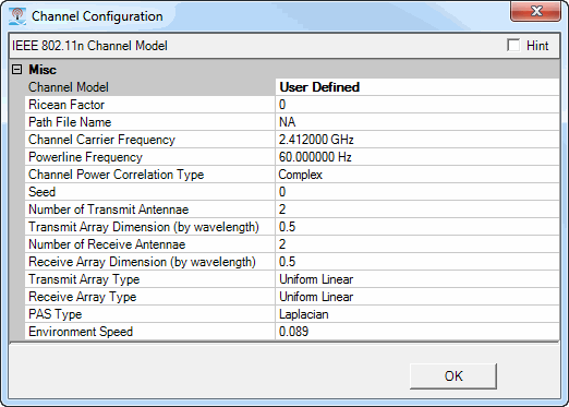 Channel Configuration 11n 11ac