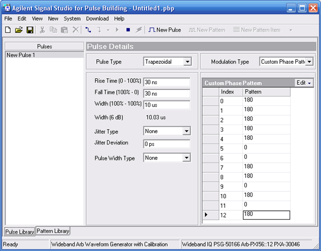Custom Phase Pattern