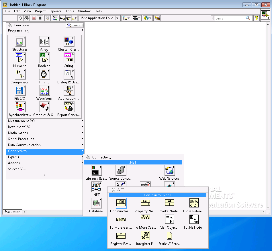 Using API in LabVIEW
