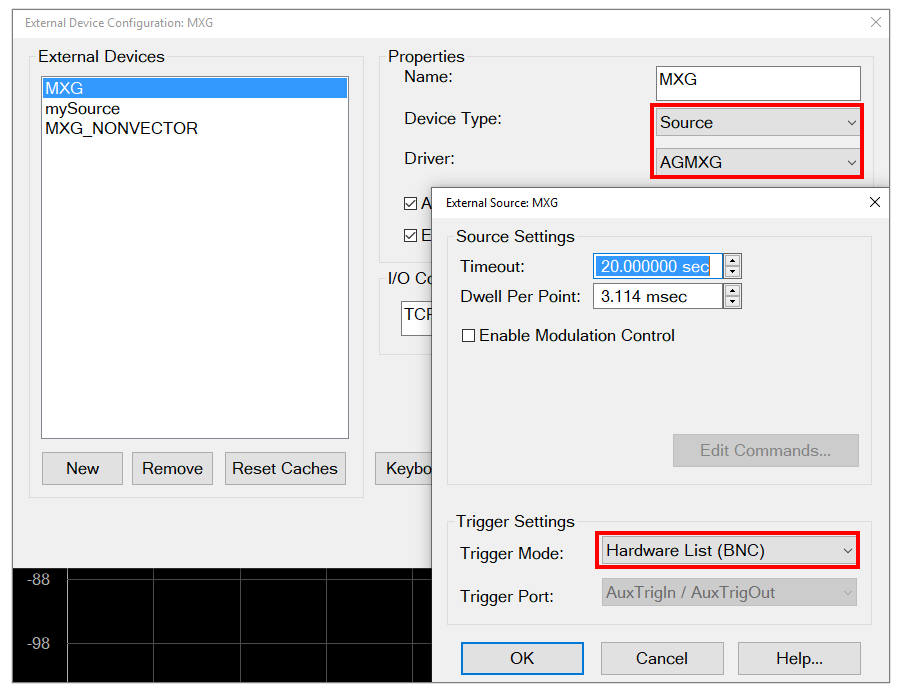 Configure an External Source