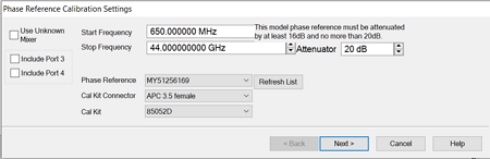 Phase Reference Calibration