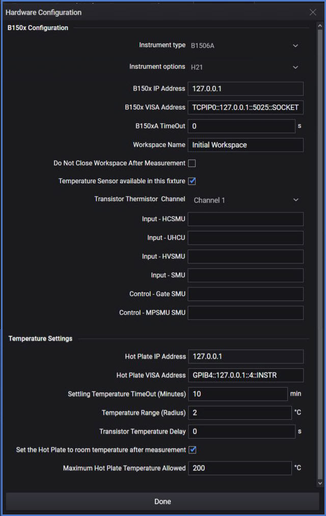 Step 2. Configure IV and CV Settings