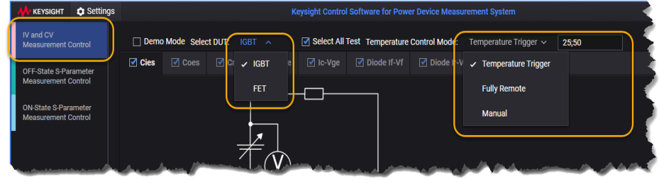 Step 2. Configure IV and CV Settings